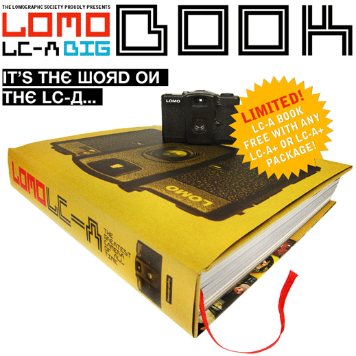 New Lomo LC-A Book Free With LC-A Purchase