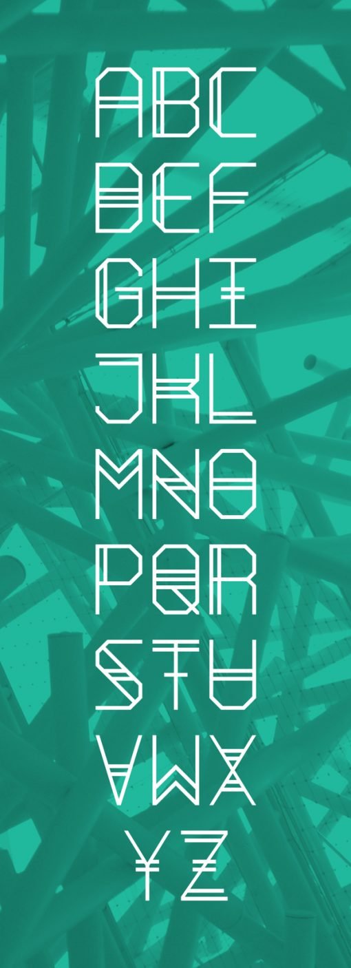 23 Free Geometric, Angular, Rune-esque Style Fonts