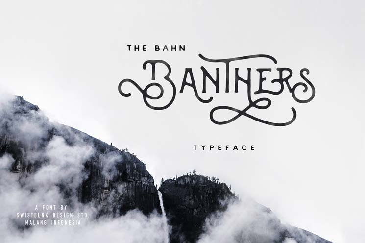 17 - Retro, Vintage Inspired Cursive Script Fonts