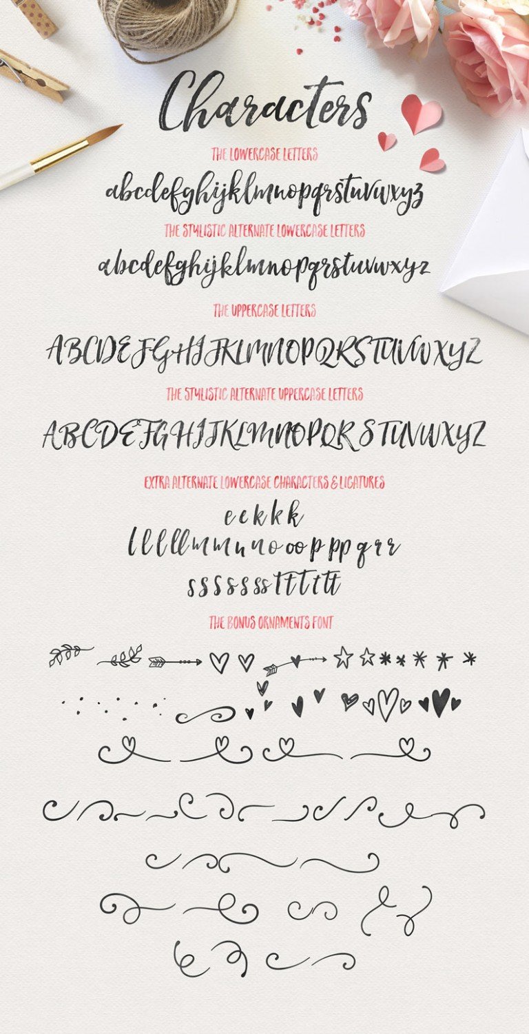 Hello Sunshine! A New Brush Font Duo!